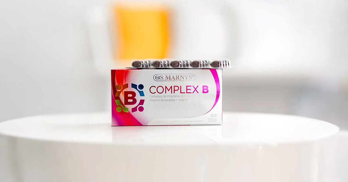 Complex B cu 10 Vitamine B1, B2, B3, B5, B6, B7, B9, B12 + Vit C + Vit E