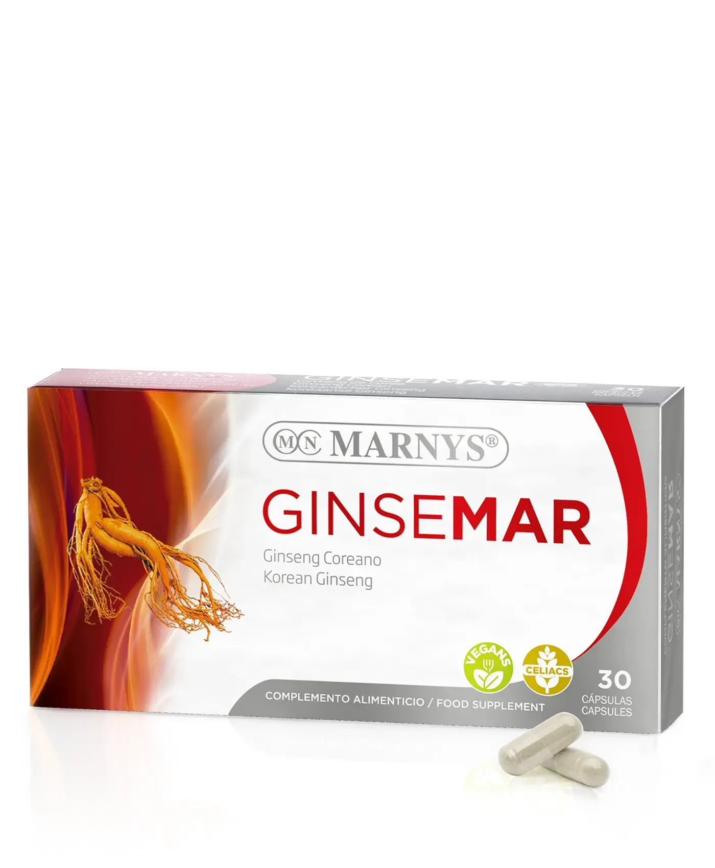 GINSEMAR – Ginseng Coreean (Panax Ginseng) cu 1000 Mg